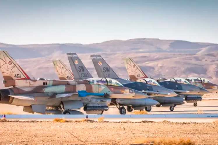 Israeli Air Force simulated attack on Iranian facilities - Prensa Latina
