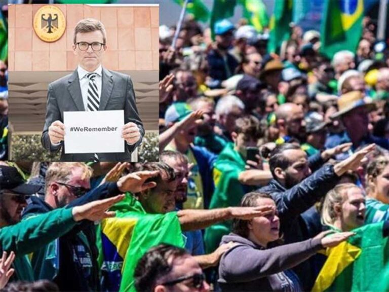 Germany condemns use of Nazi salute during protests in Brazil - Prensa ...