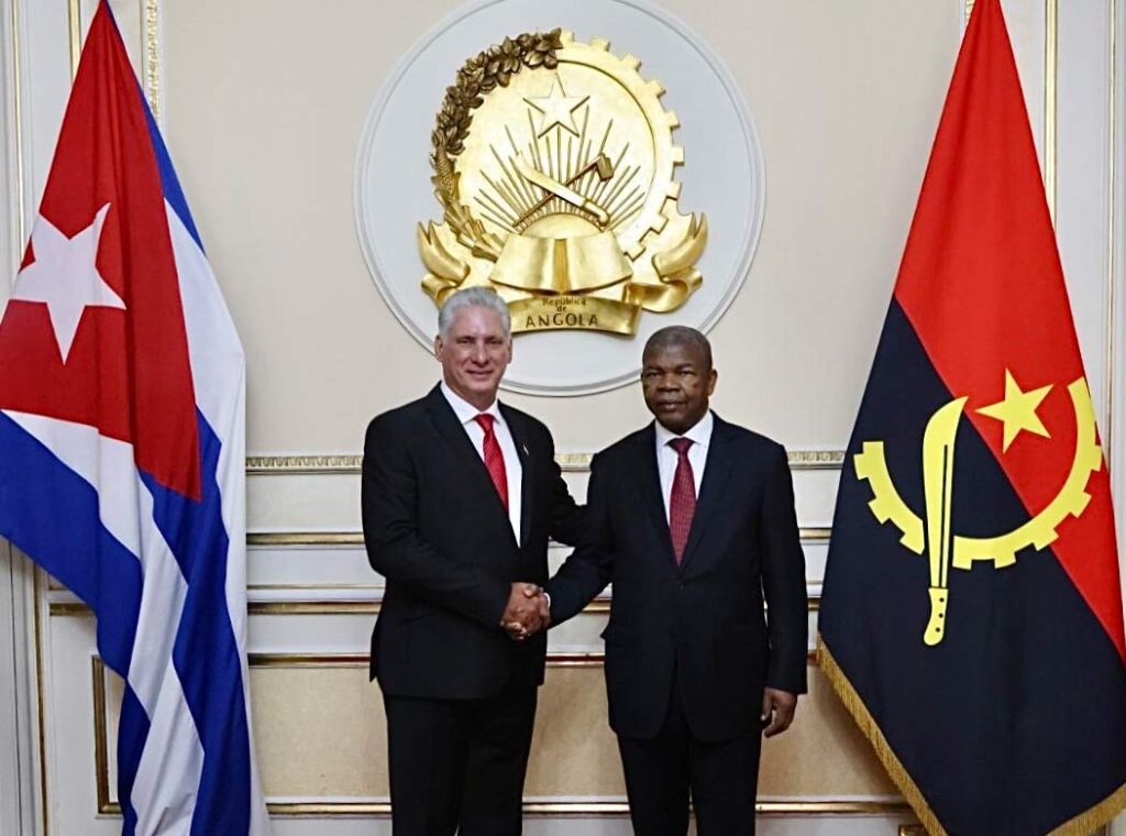 Fruitful talks between Cuba and Angola, Díaz-Canel said (+Photo ...