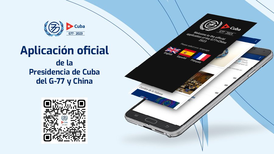 Cuba provides a mobile app on G-77 plus China - Prensa Latina