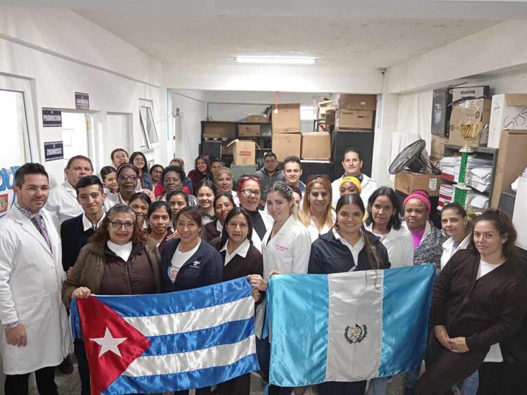 Chronology of Cuban Medical Brigade in Guatemala - Prensa Latina