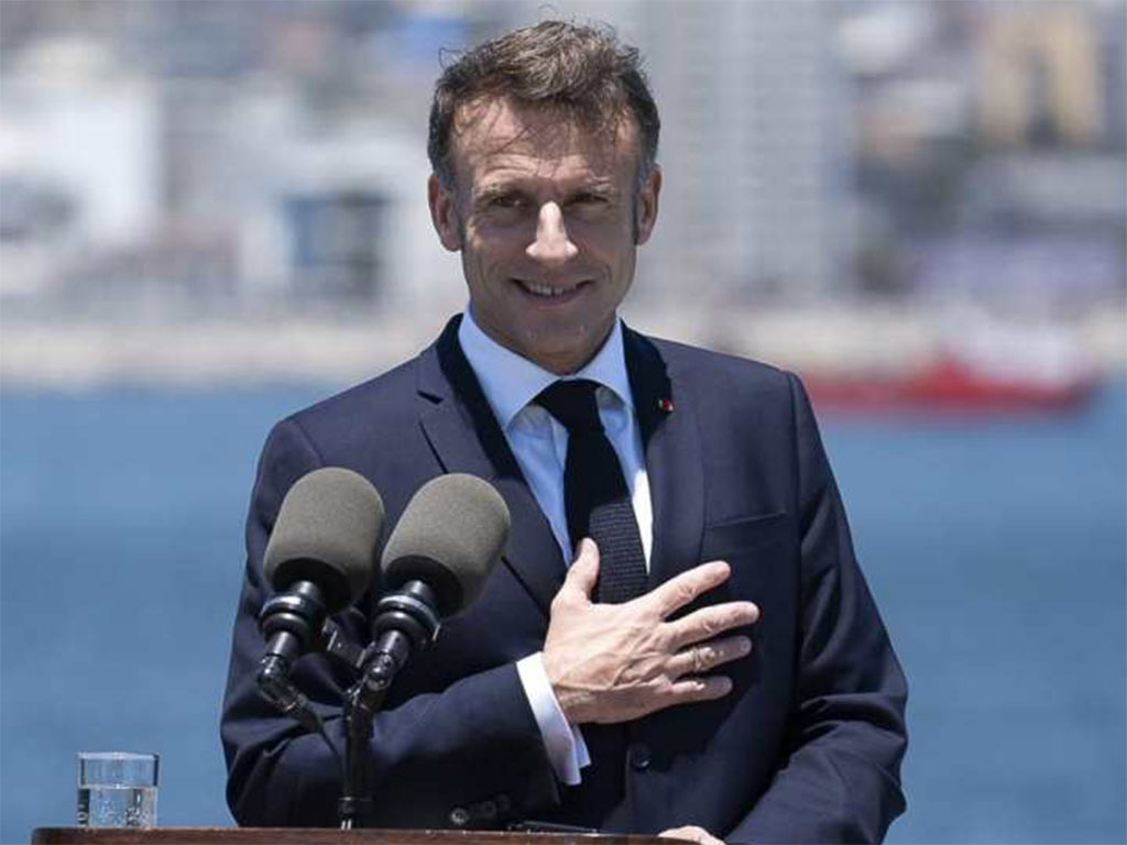 Macron advocates French rearmament and European awakening in 2025 ...