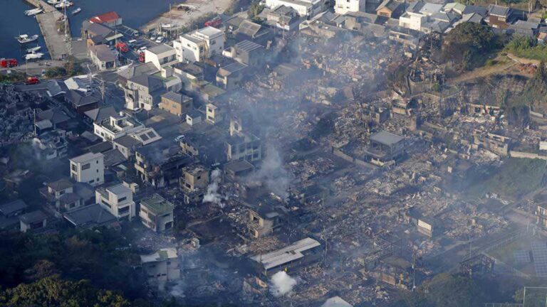 Fire in southwest Japan destroyed more than 170 buildings - Prensa Latina